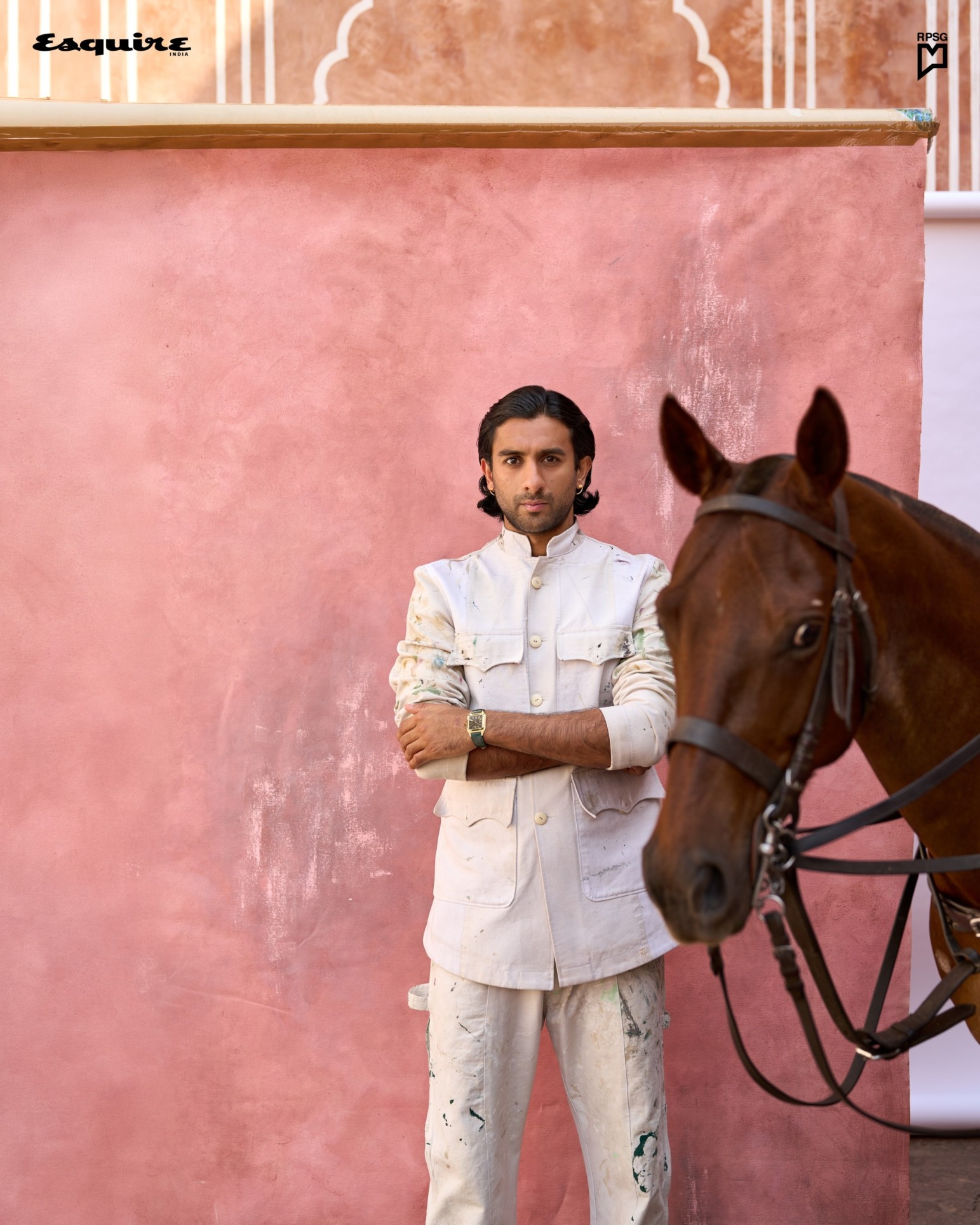 Exclusive Images From Sawai Padmanabh Singh Cover Shoot for Esquire India