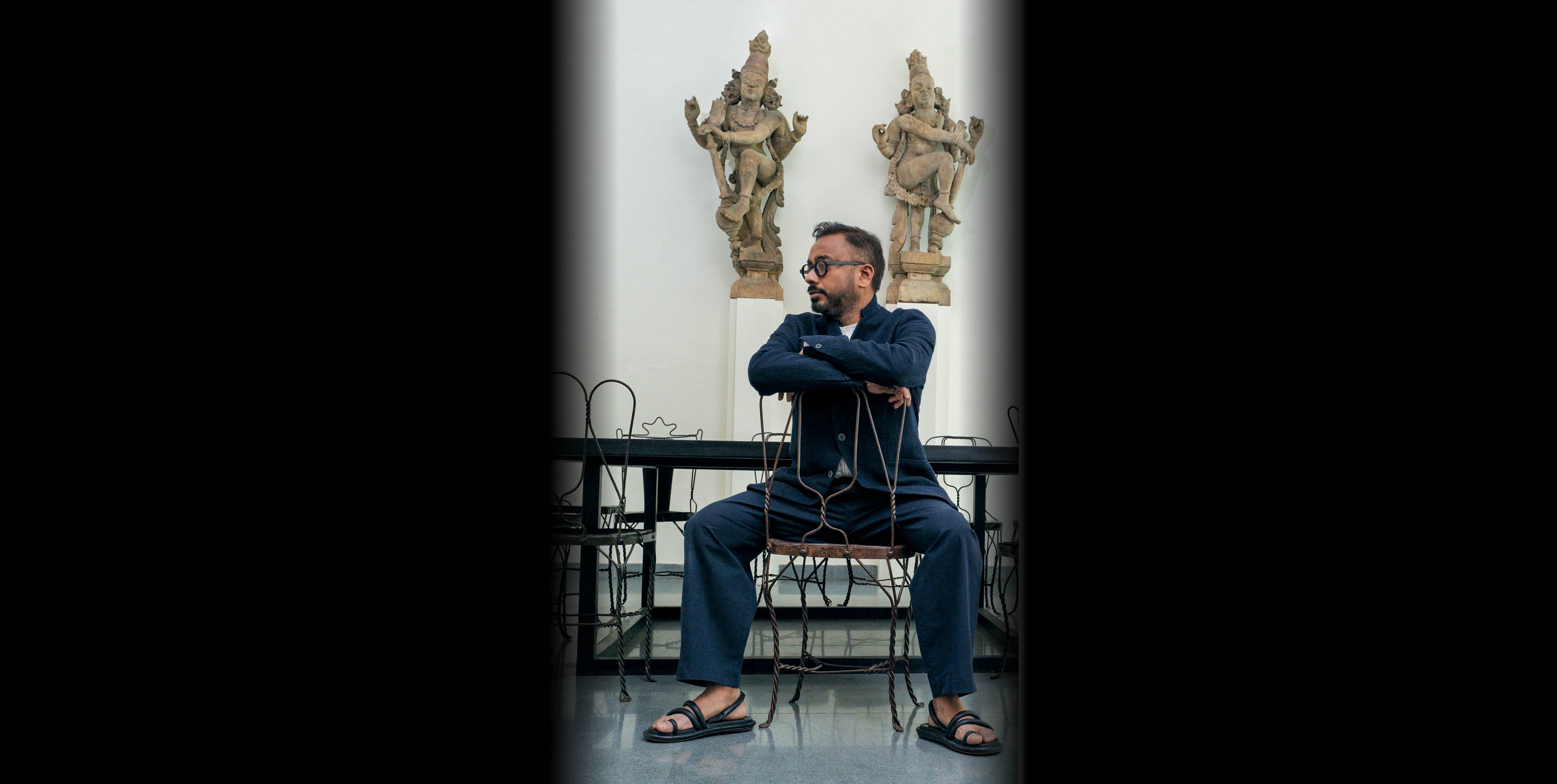 A Walk Into Designer Sanjay Garg's Office Studio