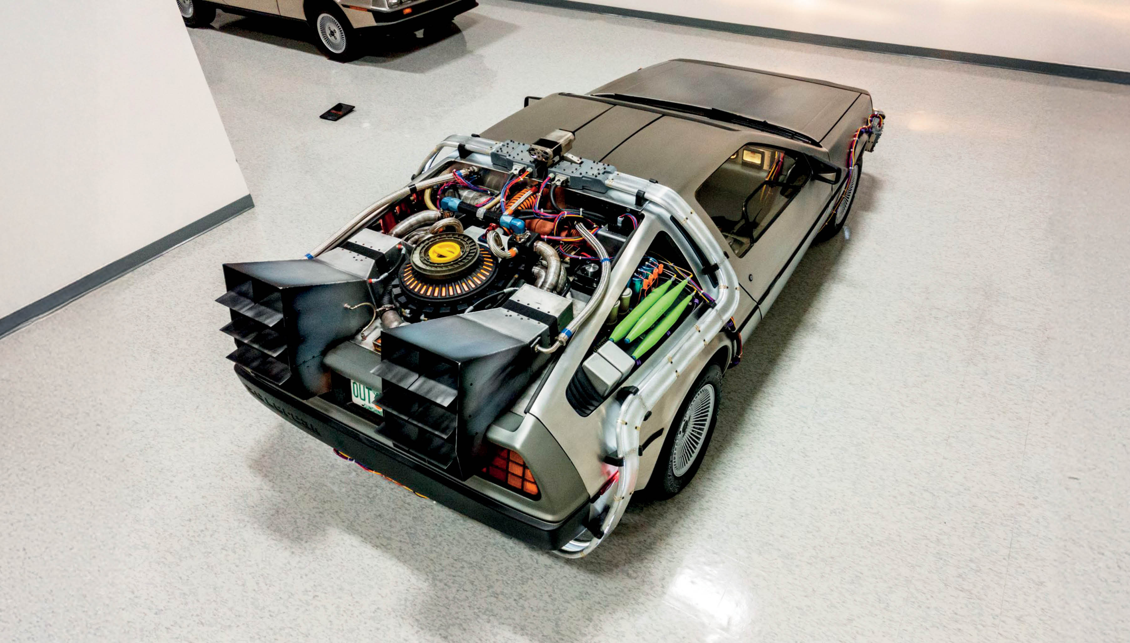 A Time Machine For The Ages: Sci-Fi Car From Back To The Future, 40 ...
